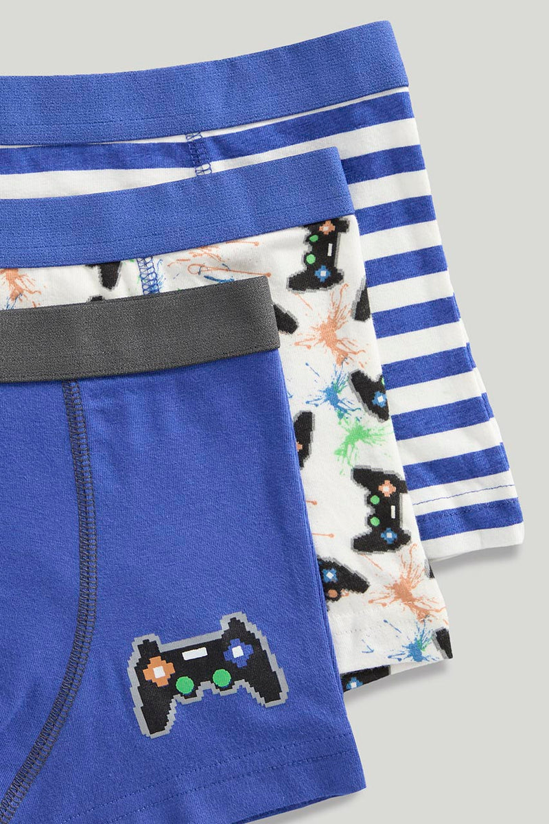 Gaming Trunk Briefs - 3 Pack – Mothercare Philippines